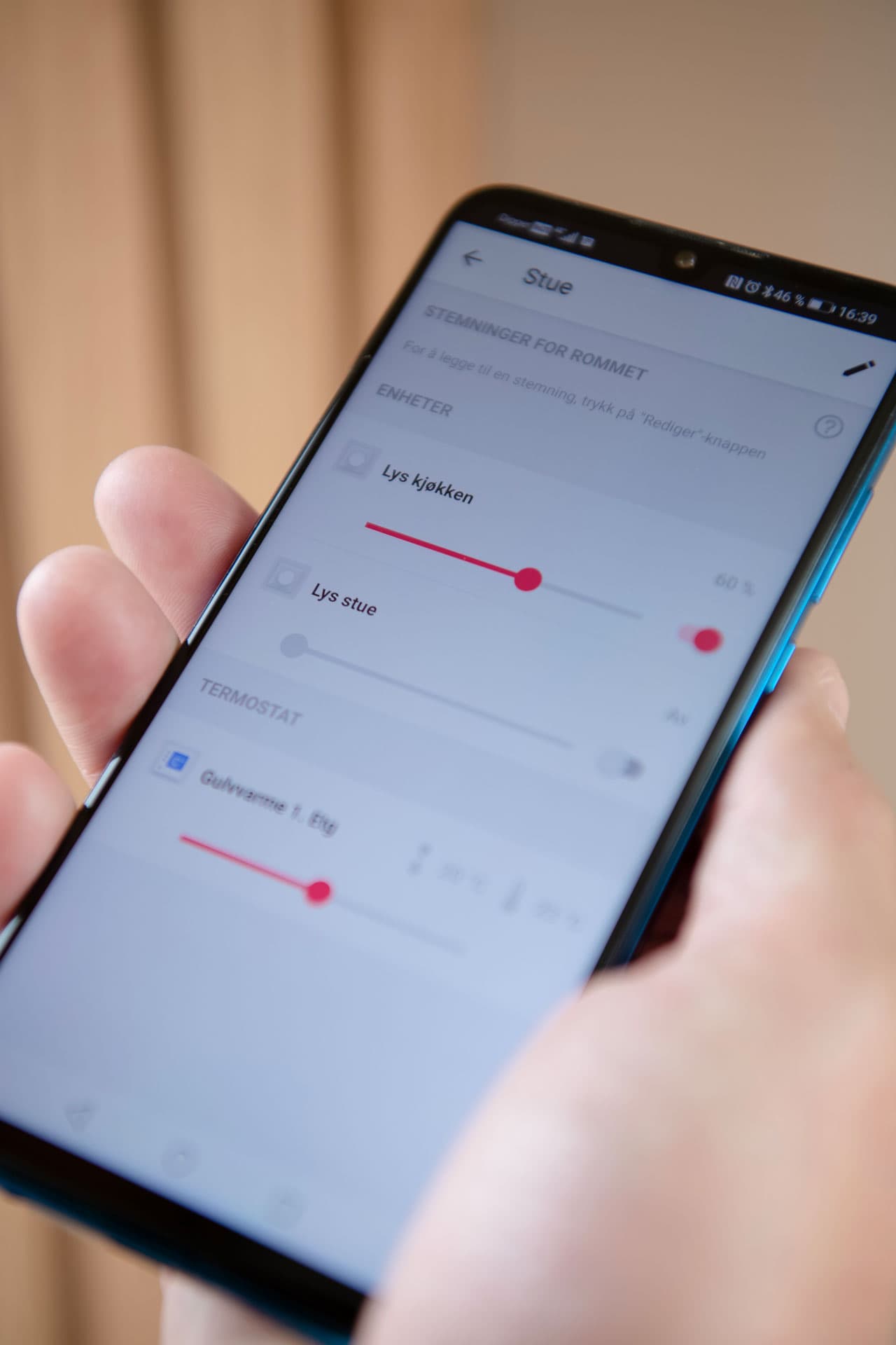 Spar strøm med smart styring av elektrisk gulvvarme